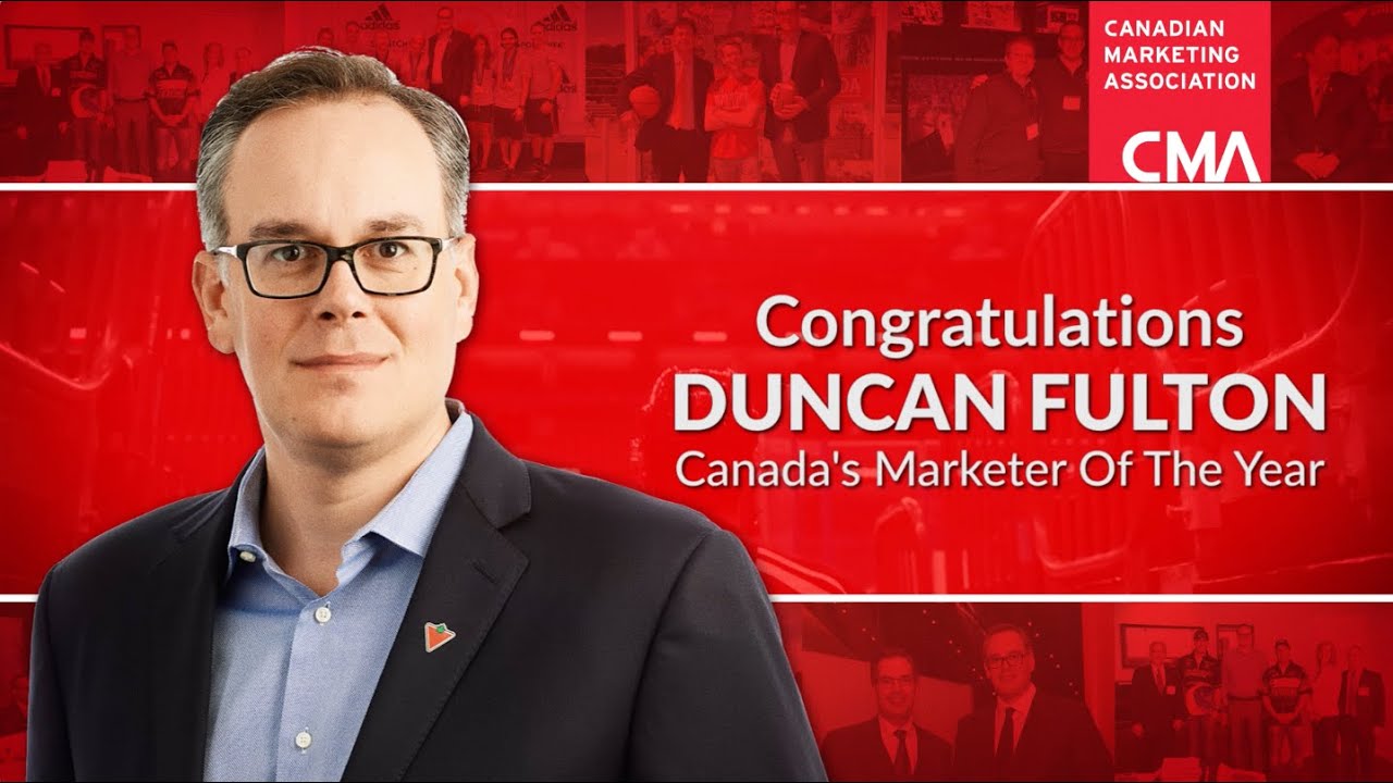 Duncan Fulton - Canada's Marketer Of The Year - YouTube