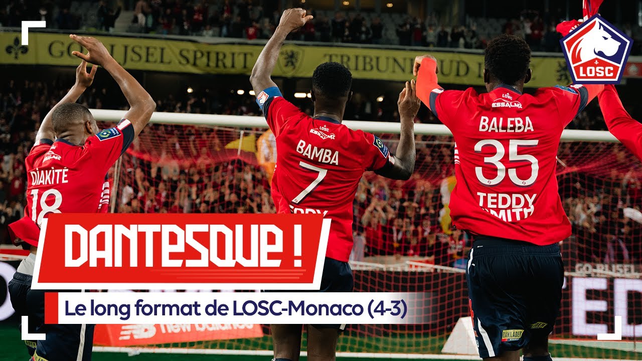 LOSC INSIDE | Le film de LOSC-AS Monaco 🍿 - YouTube