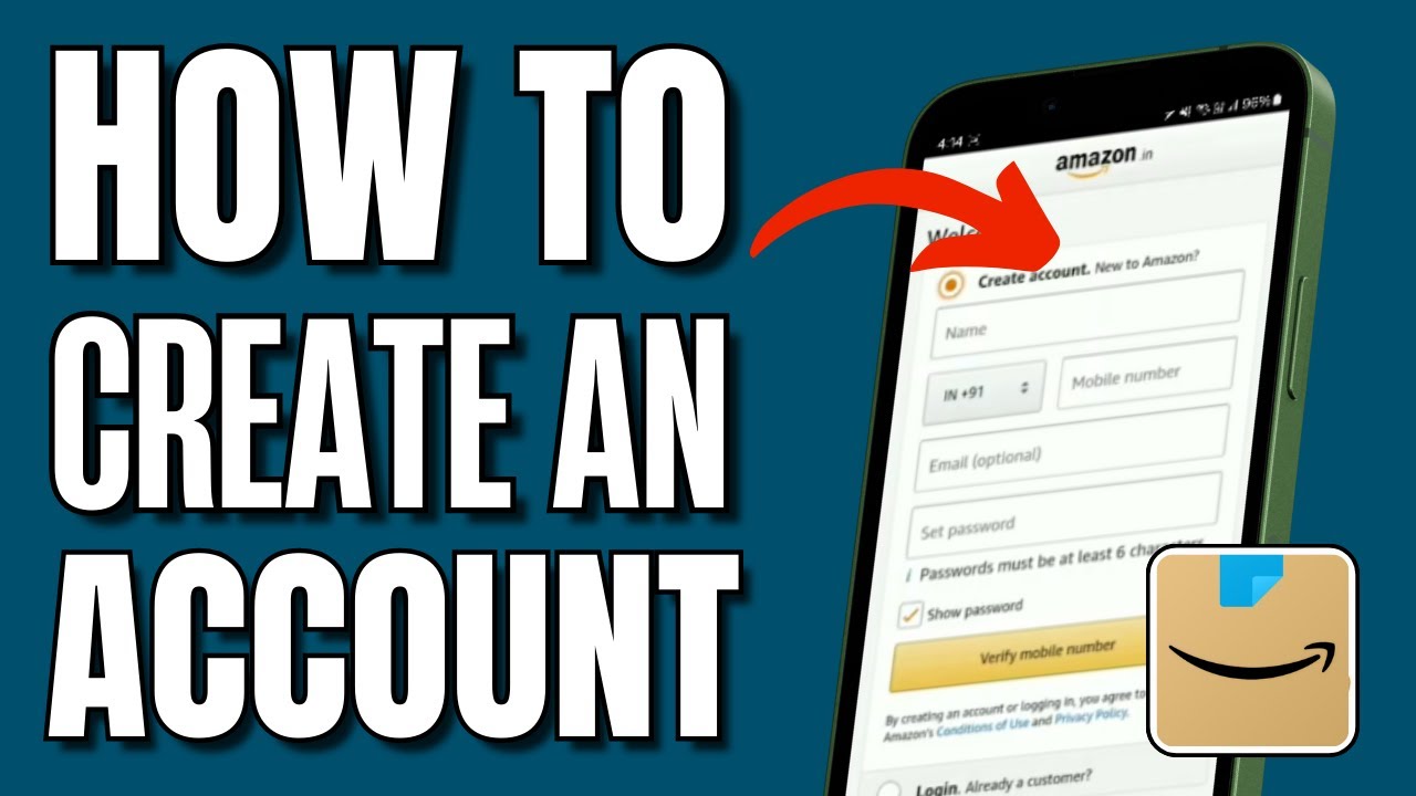 How to Create Amazon Shopping Account (Step-by-Step Tutorial) - YouTube
