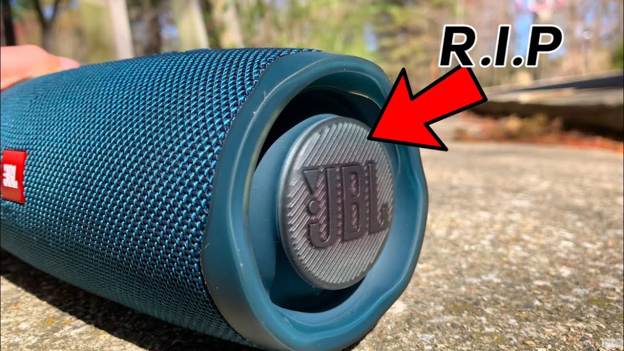 RIP JBL CHARGE 4!! WOOFER COOKER!! - YouTube