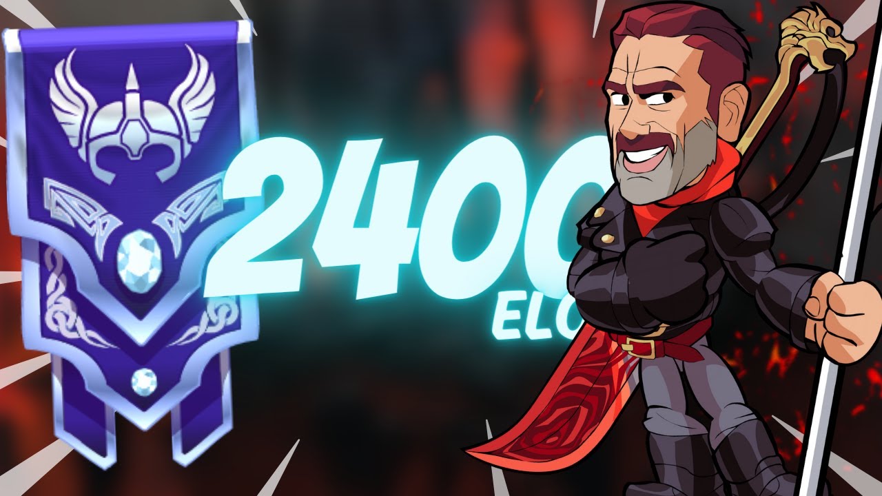 Jaeyun but it's Negan | Ranked 1v1 Brawlhalla - YouTube