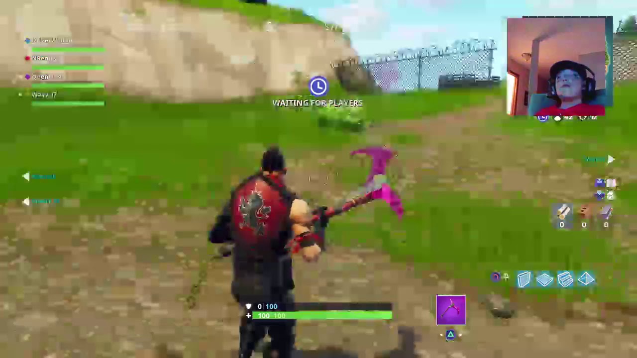 Fortnite Gameplay W\ twitching raptor - YouTube