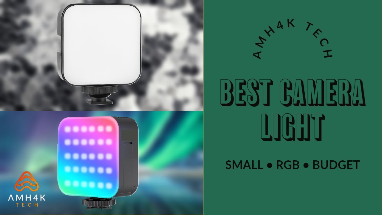 BEST CAMERA LIGHT W/RGB!!!!!! 2 Min Thursday (Simorr RGB Video Light ...