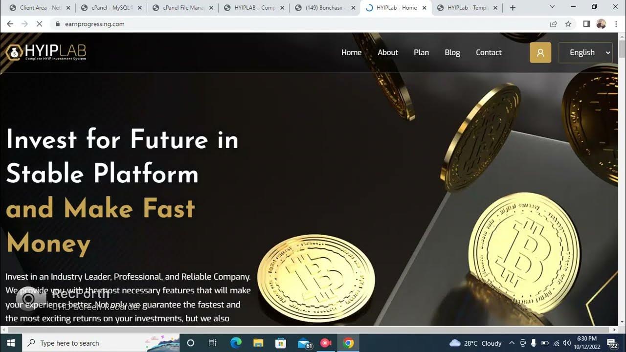 Complete HYIP investment Platform with HYIPLAB Version 3.6 | investment ...
