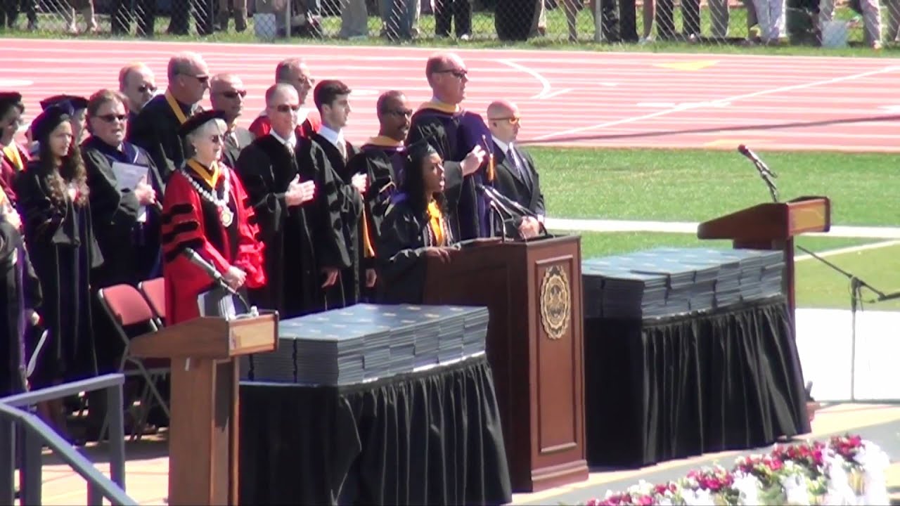 WCU Commencement Program 2011......."Star Spangled Banner" - YouTube
