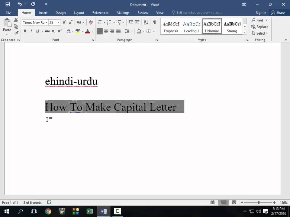 Shortcut Key To Make Text Capital Small In MS Word Hindi Urdu YouTube shortcut-key-to-make-text-capital-small-in-ms-word-hindi-urdu-youtube