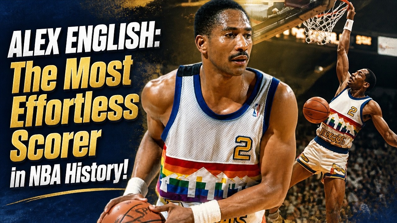 ALEX ENGLISH Unforgettable NBA Hall of Fame Moments! - YouTube