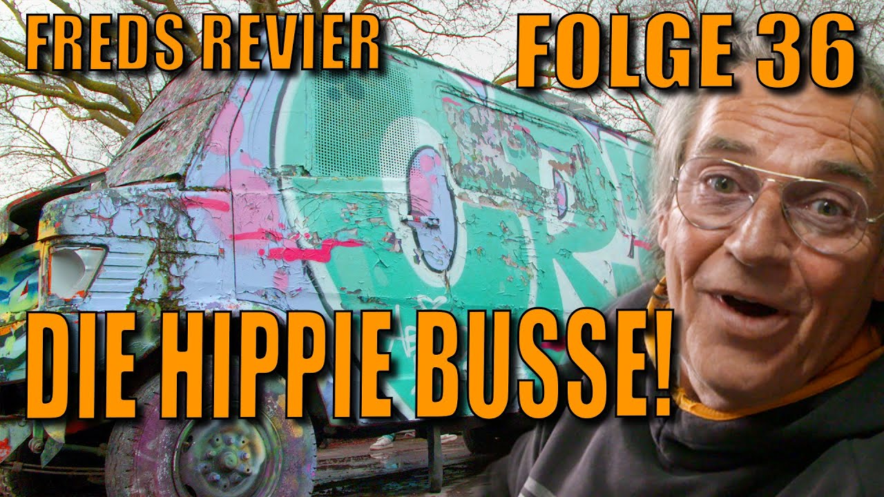 Bei Fred aufm Schrottplatz (Die zwei Hippie Busse) I Freds Revier Folge ...