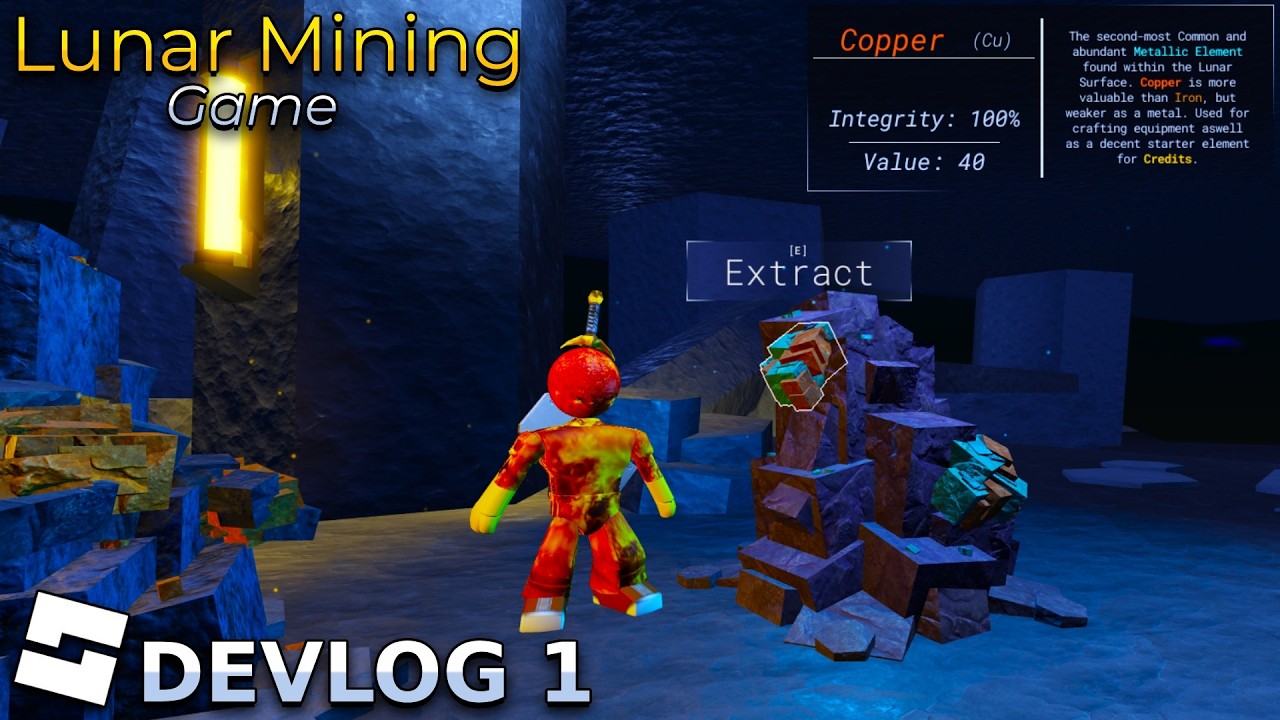 Making a Realistic Mining Game in the Lunar Abyss | Devlog 1 - YouTube