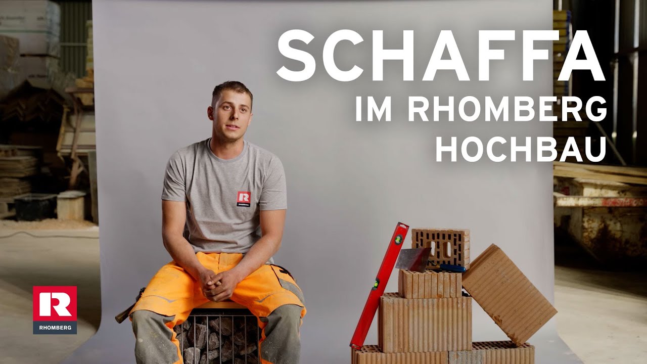 Schaffa im Rhomberg Hochbau - YouTube