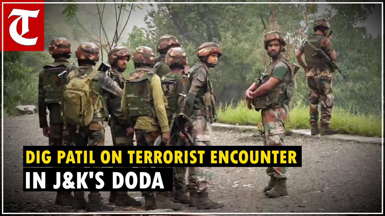 "Search operation underway": DIG Shridhar Patil on terrorist encounter ...