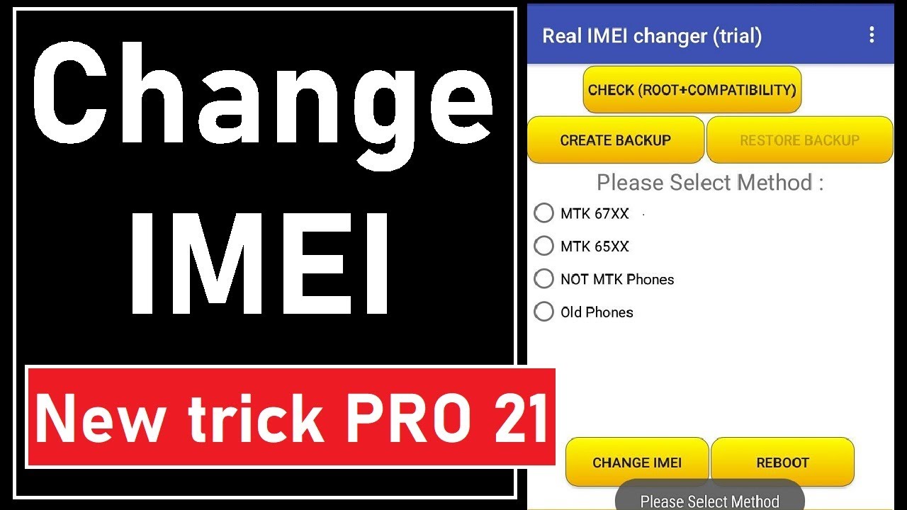 Change imei any android Device no root 2021| imei change karne ka ...