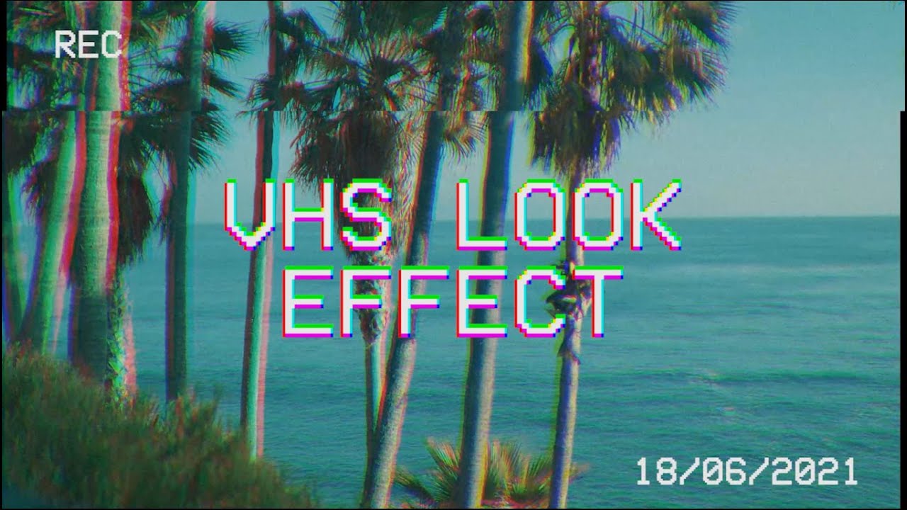 Cara Membuat Efek VHS Look Atau Retro Di Adobe Premiere Pro - YouTube