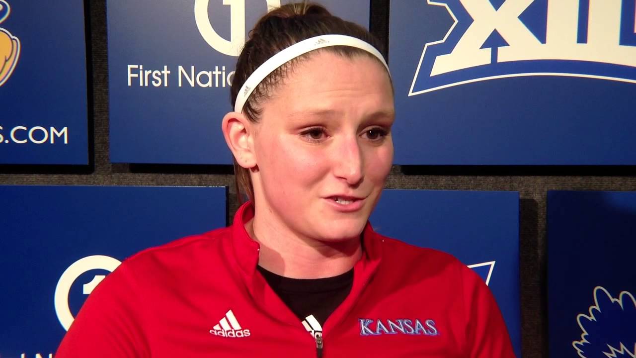 Jayhawks After Competition: Deanna Marks // KU Leads // 12.19.14 - YouTube