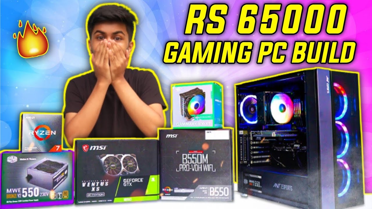 Rs 65000 Budget Gaming Pc Build| Gaming Pc Build With GPU |Gaming Pc ...