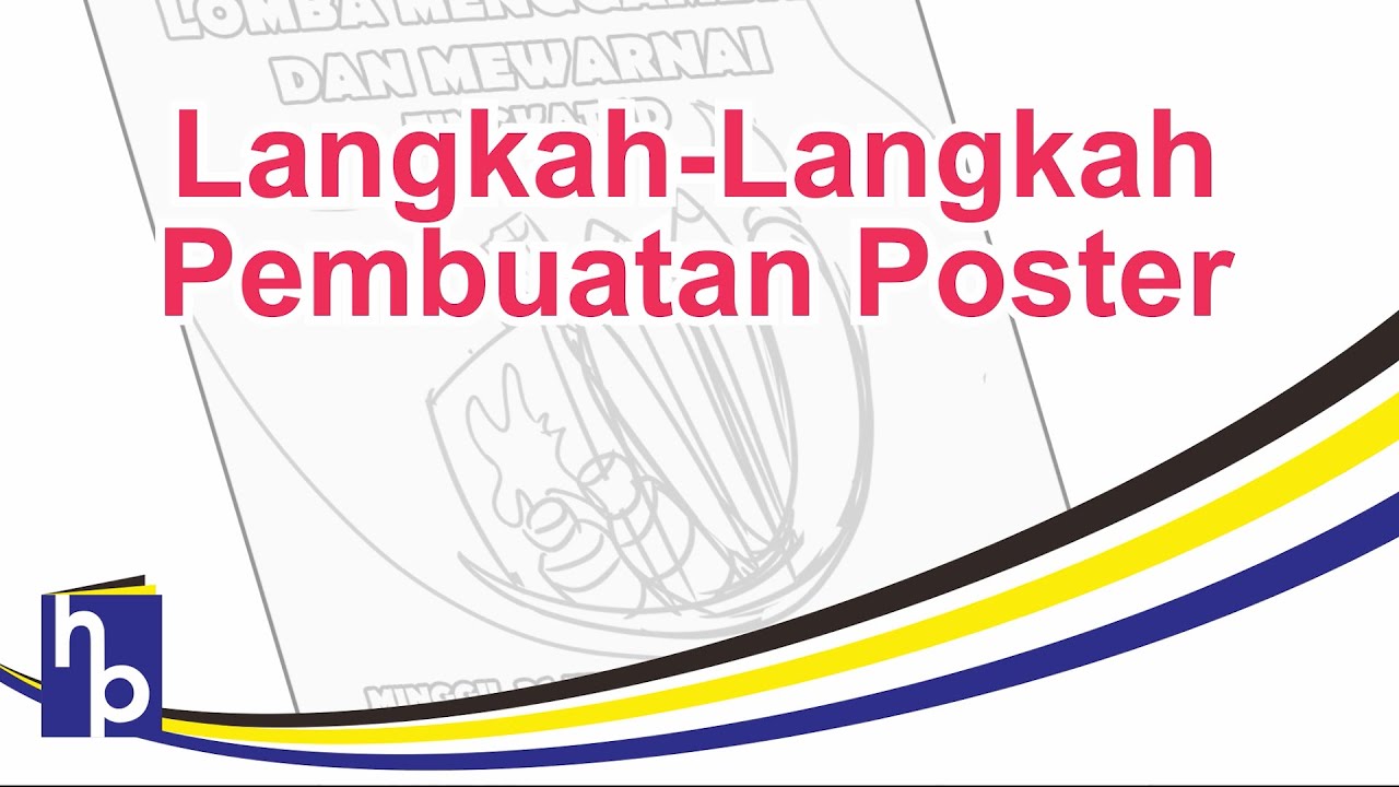 Langkah-Langkah Pembuatan Poster - YouTube