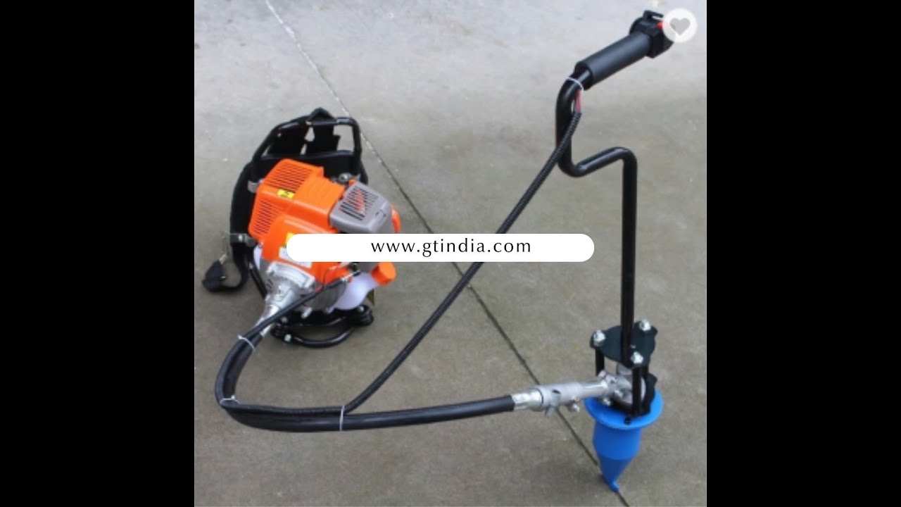 Portable Digger Machine - YouTube