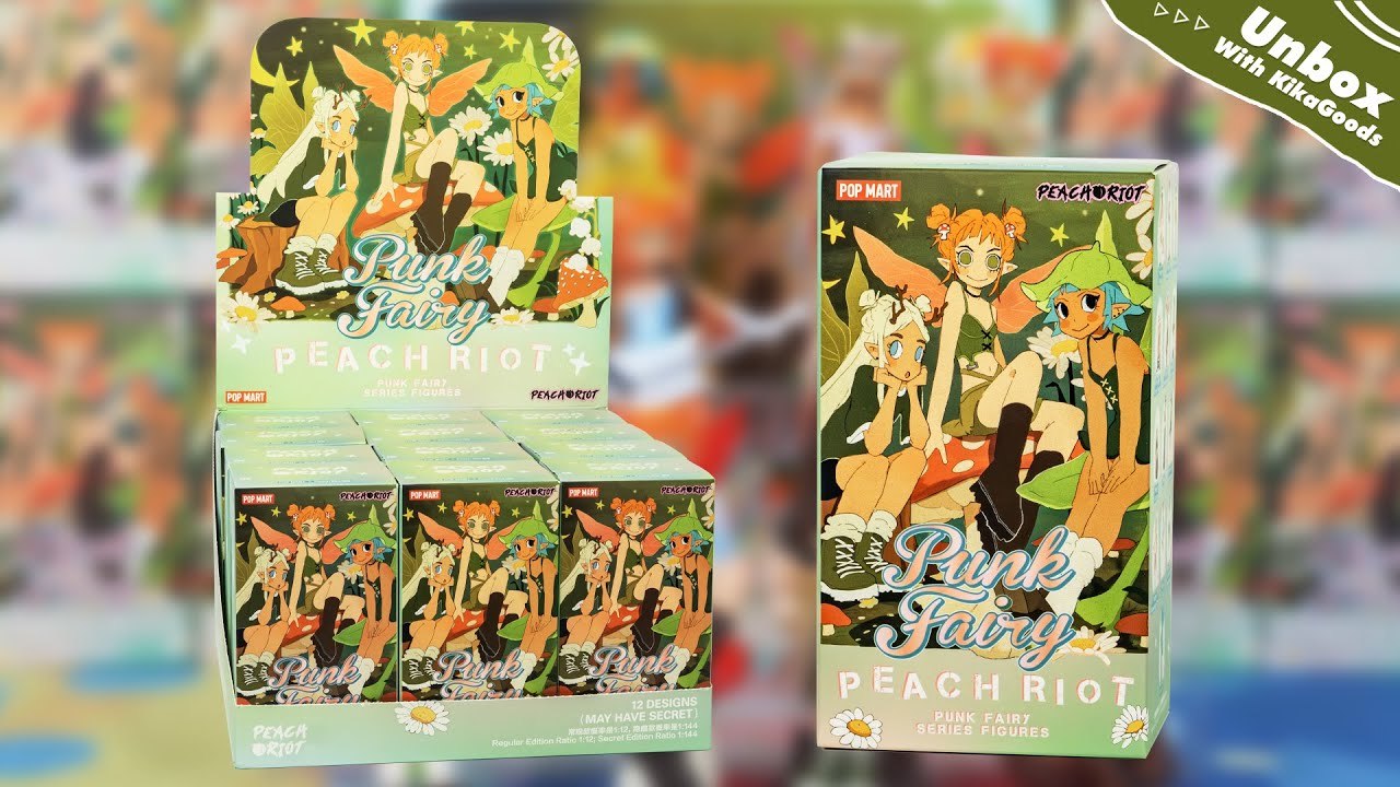 Unboxing Peach Riot Punk Fairy Series Blind Box#kikagoods #collectibles ...