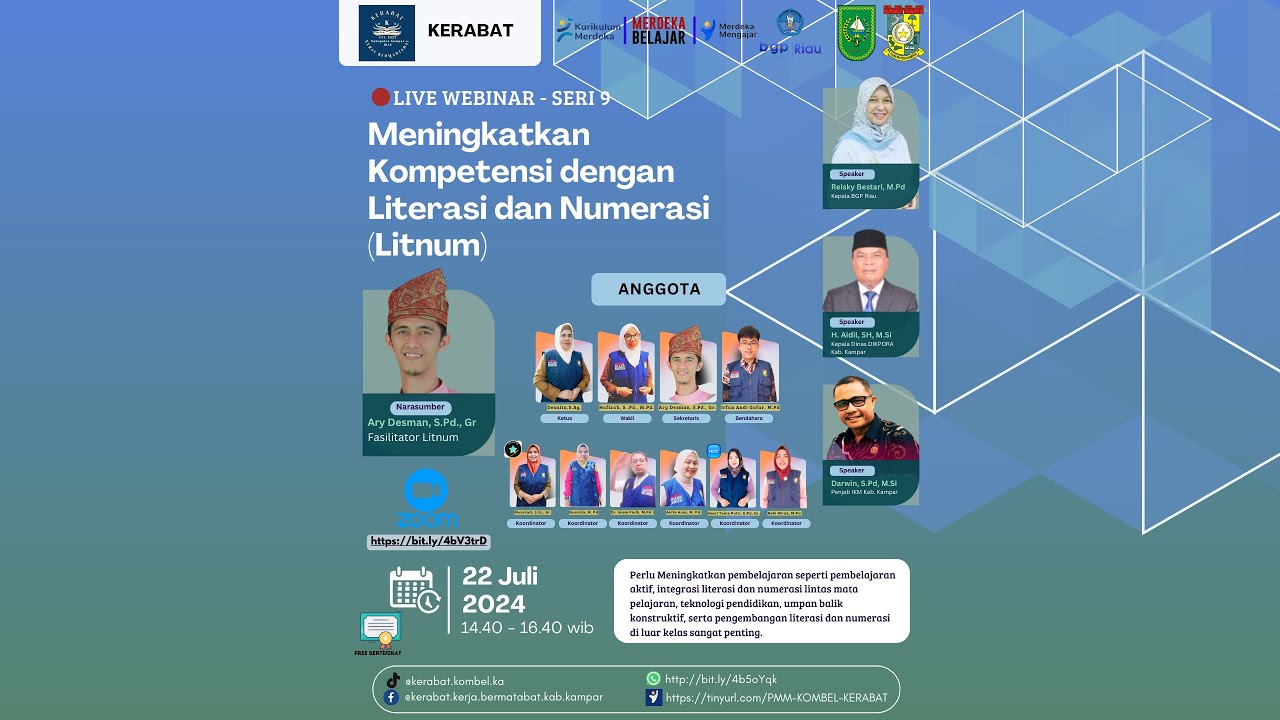 Meningkatkan Kompetensi dengan Literasi dan Numerasi - Litnum - YouTube