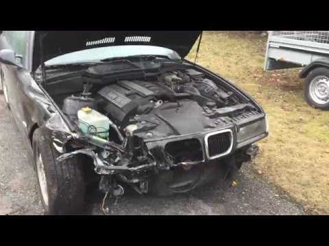 Overview of damage BMW E36 328i Coupé M-Sport - YouTube