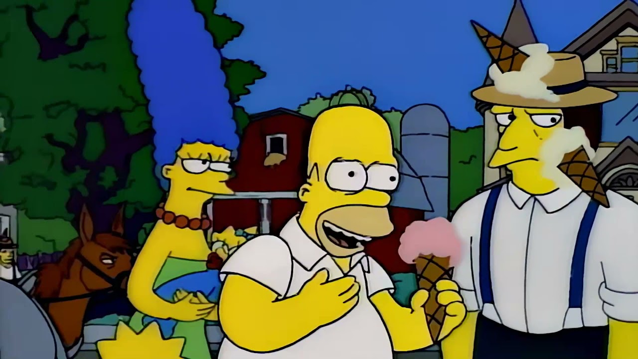 Amish Country Trip - The Simpsons - YouTube