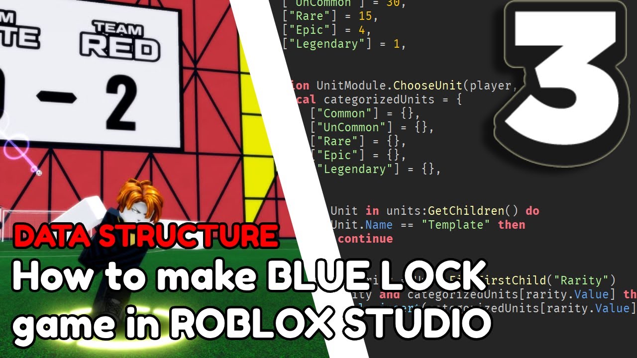 How to make a BLUE LOCK GAME on ROBLOX - YouTube