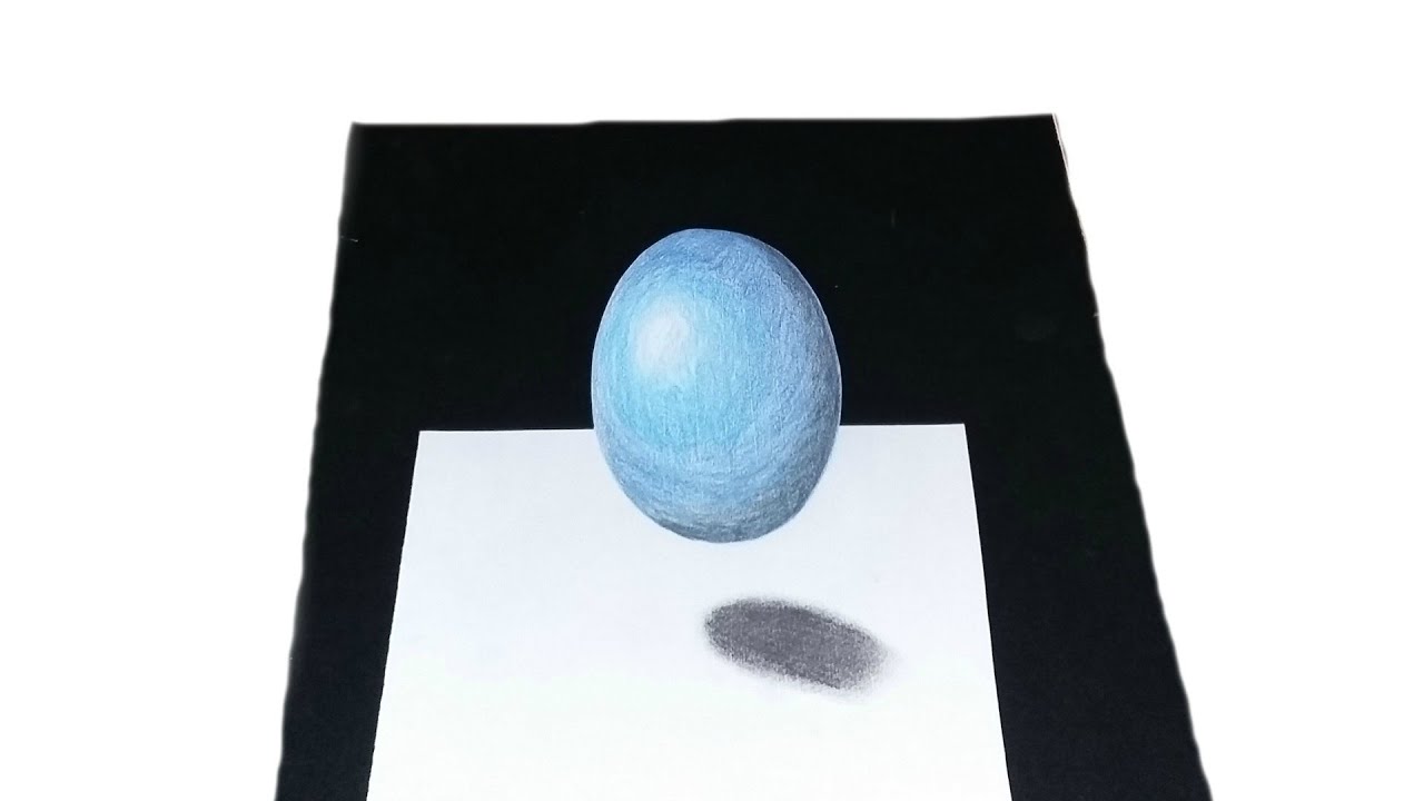 Drawing 3D Levitating Ball, Floating - 3D Trick Art By Amol Mhetre Art ...