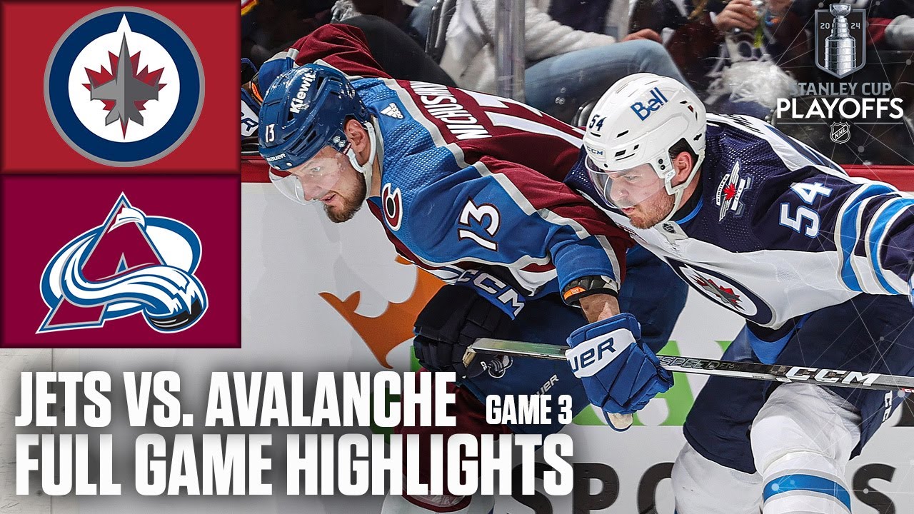 1st Round: Winnipeg Jets vs. Colorado Avalanche Game 3 | Full Game ...
