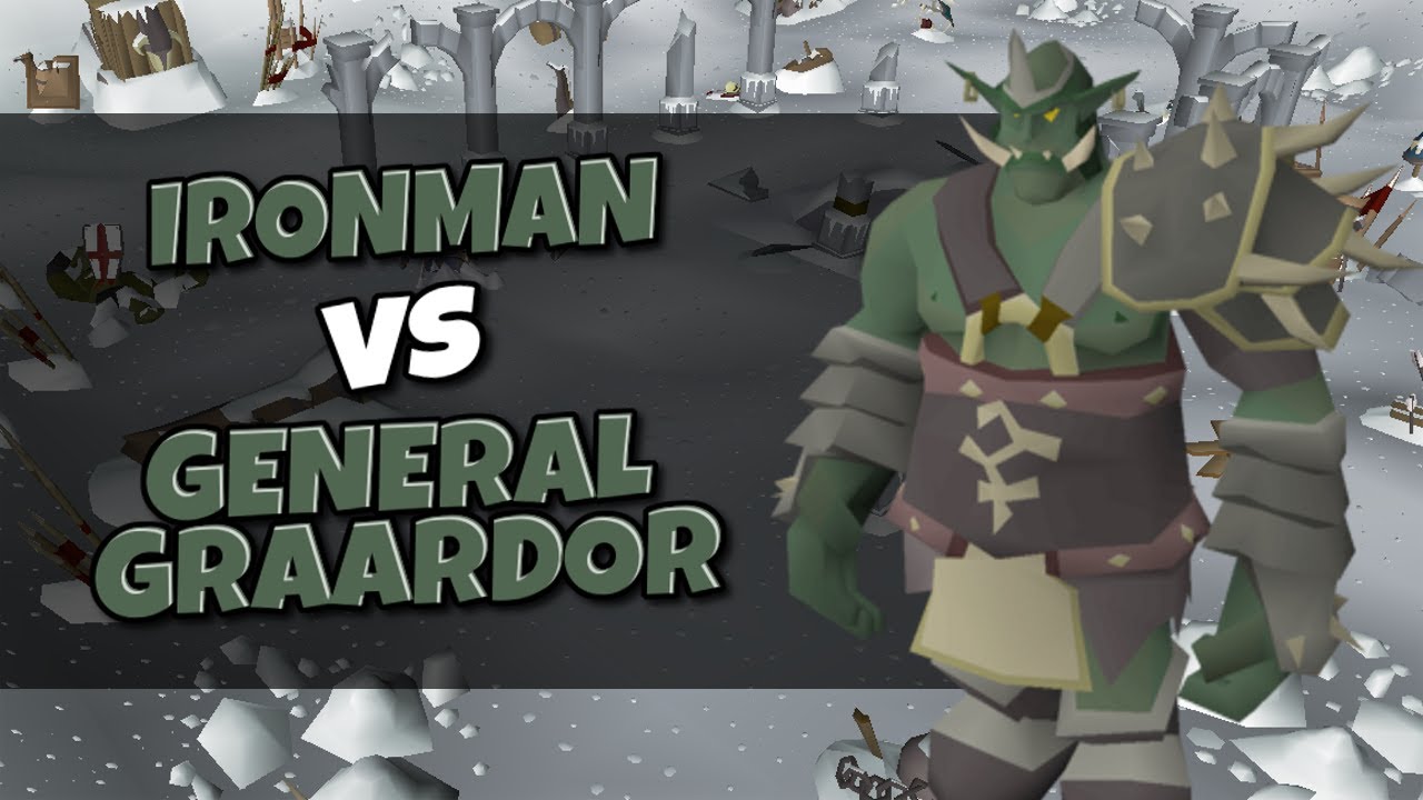 IRONMAN VS GENERAL GRAARDOR - Ironman OSRS #56 - YouTube