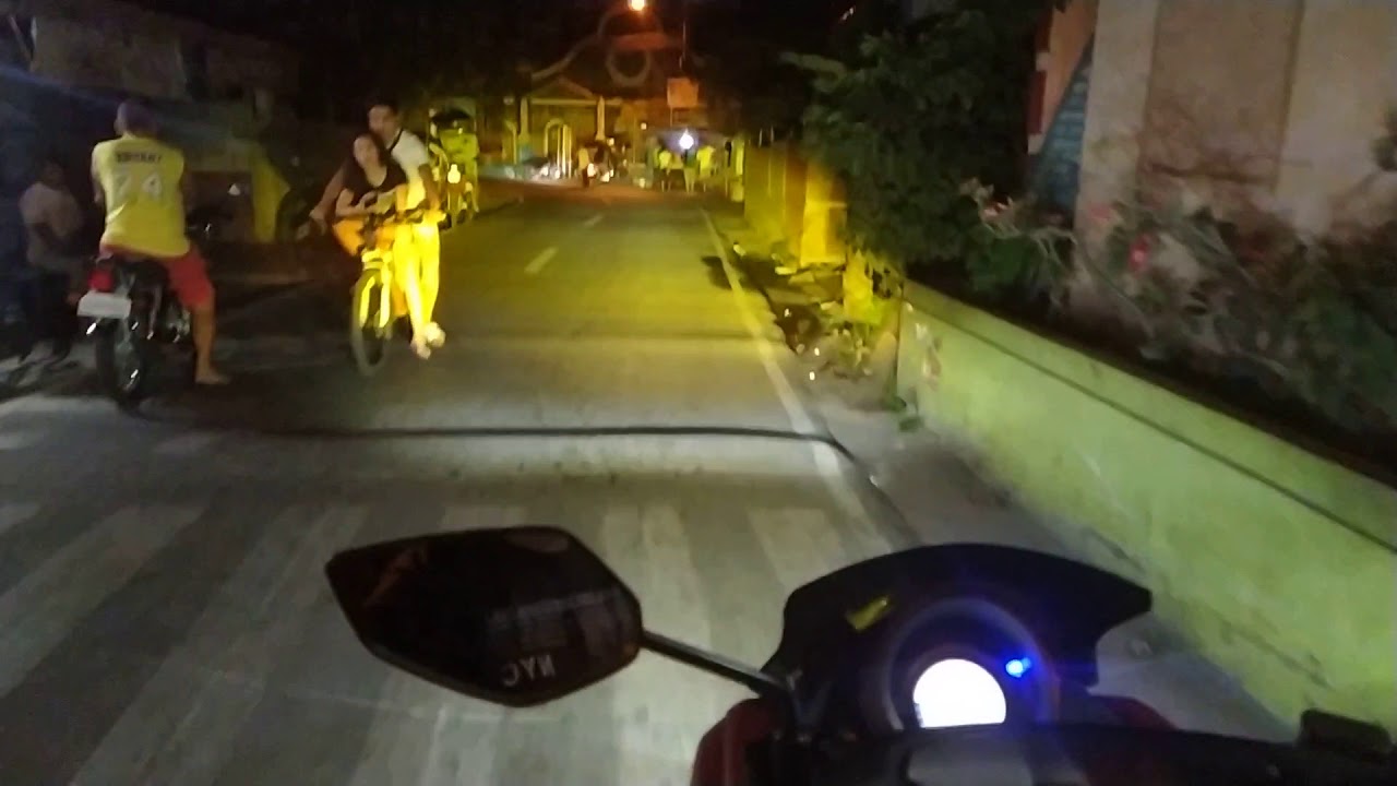 Msm Mini Driving light actual testing - YouTube