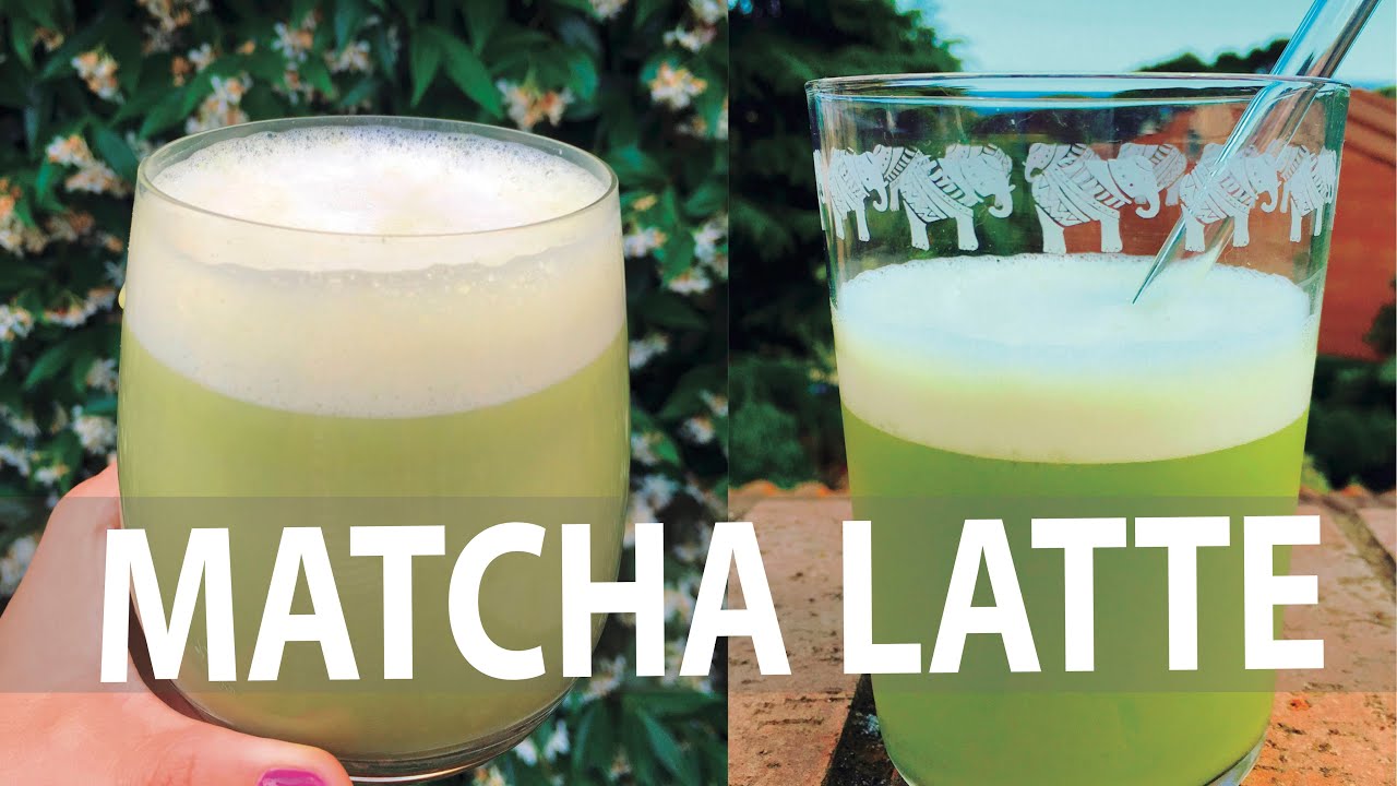 Delicioso MATCHA LATTE - Frío y Caliente - YouTube
