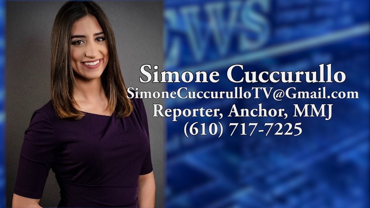 Simone Cuccurullo Reporter/Anchor Reel March 2017 - YouTube