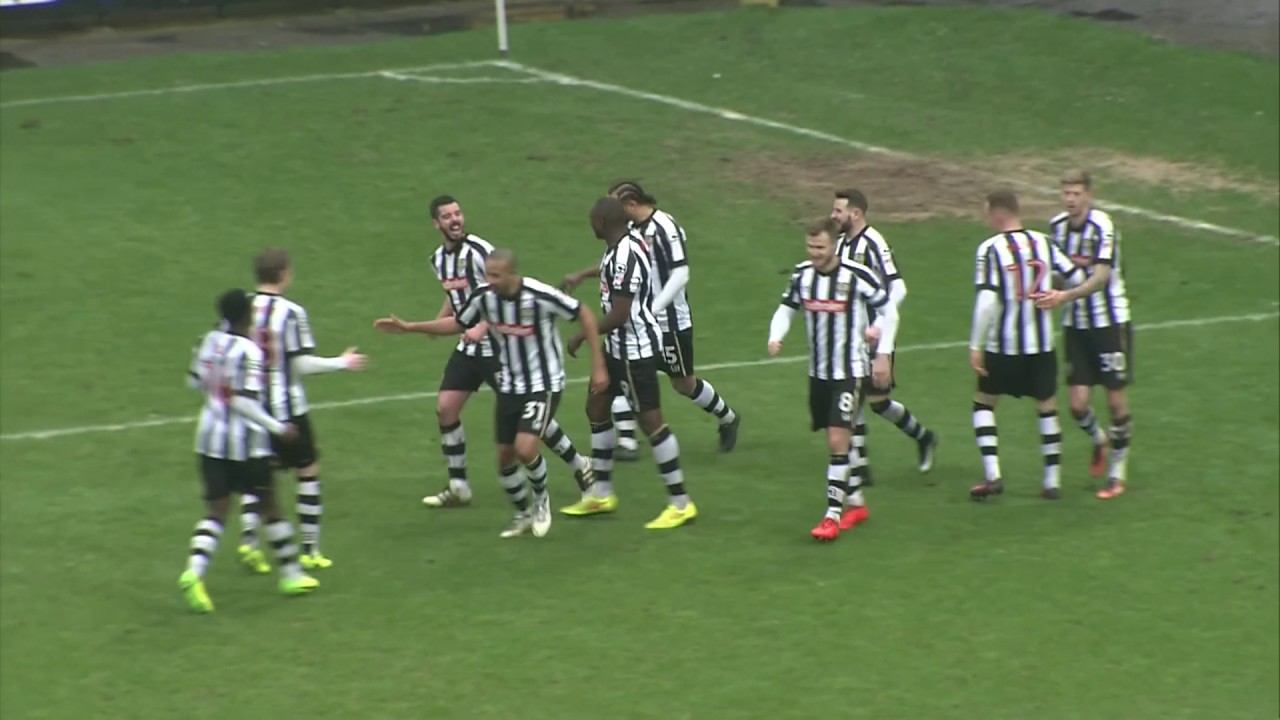 Highlights: Notts 2-1 Cheltenham - YouTube