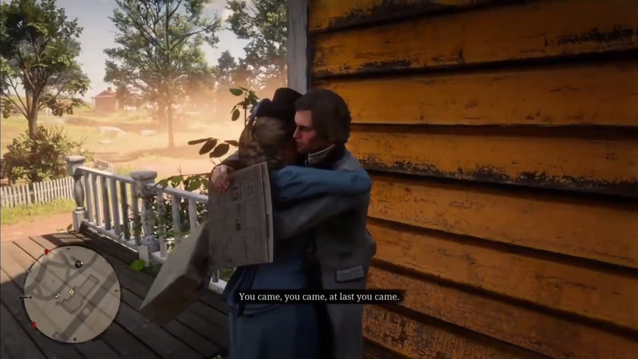 Red Dead Redemption 2 helping Beau and Penelope - YouTube