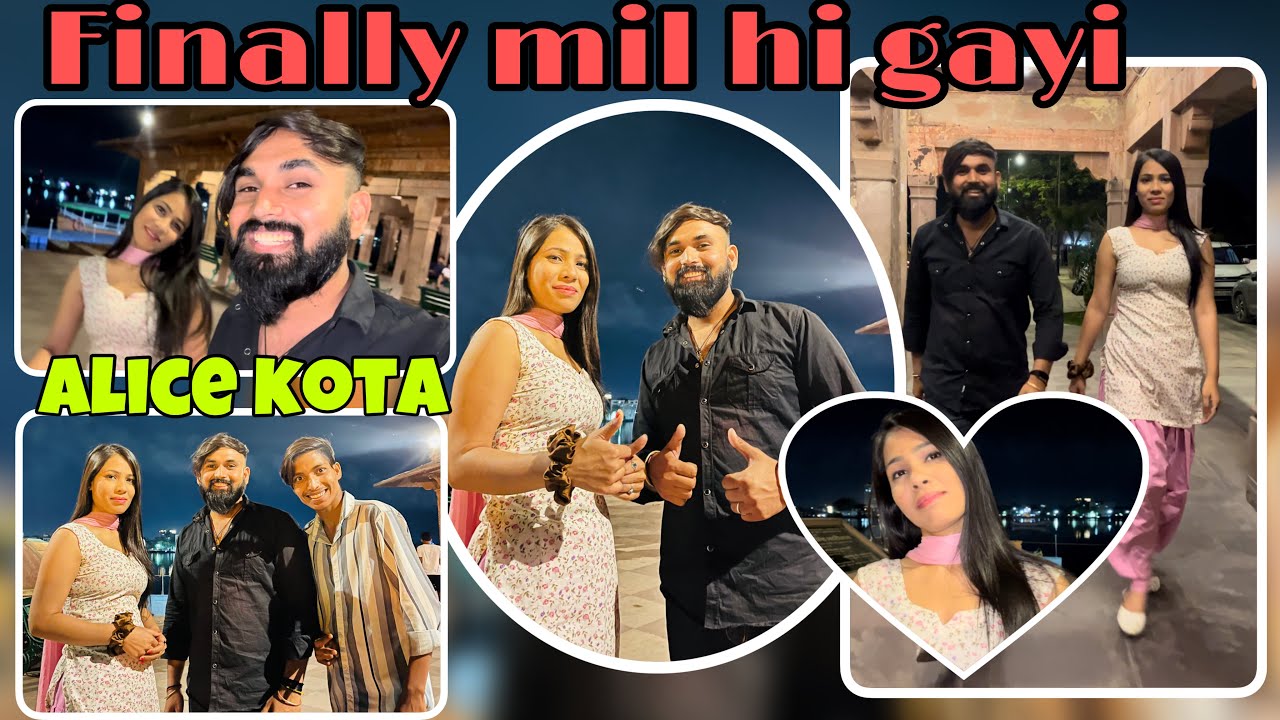 Finally Alice kota Se MILA // 3 MAHINE KA SAPNA PURA HO GAYA 🔥 || #kota #vlog - YouTube