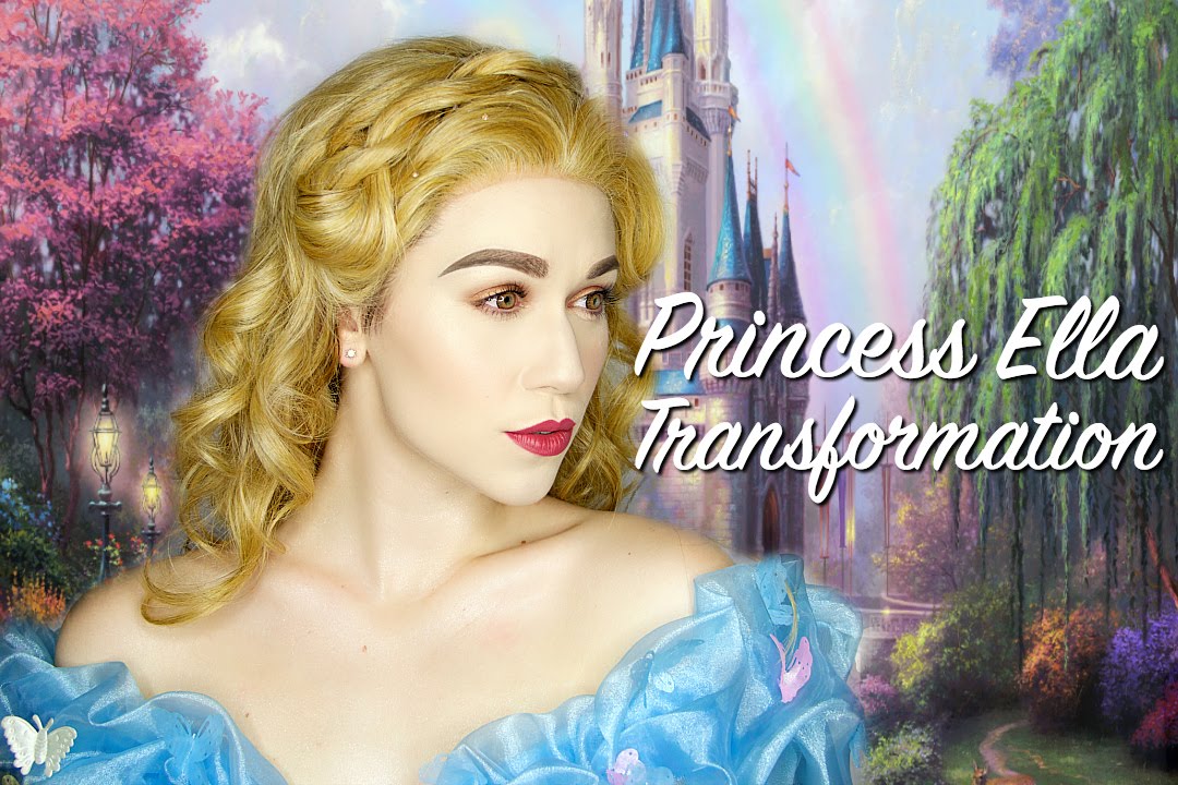 Princess Ella (New Cinderella) Makeup Transformation! - YouTube