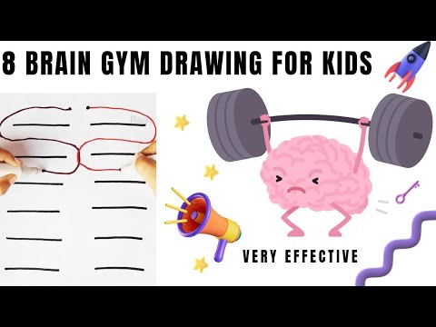 Brain boosting drawing activities for kids | 8 Brain Gym drawing for ...