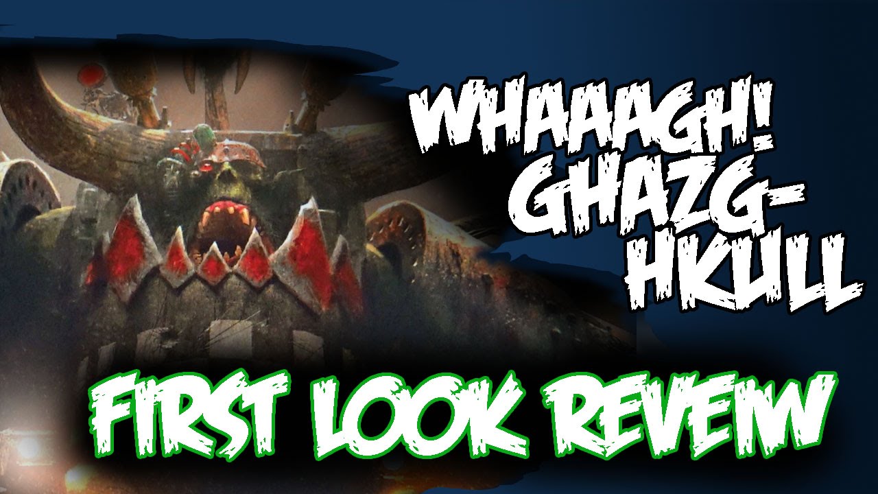 Waaagh Ghazghkull First Look Review - New Supplement Review - YouTube