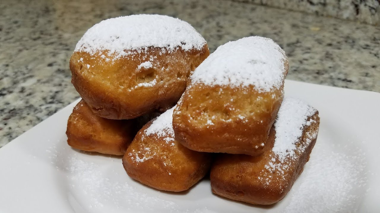 HOMEMADE BEIGNET RECIPE| HOW TO MAKE BEIGNET FROM SCRATCH - YouTube