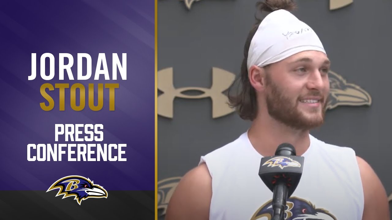 Jordan Stout Has a One Kick Mentality | Baltimore Ravens - YouTube