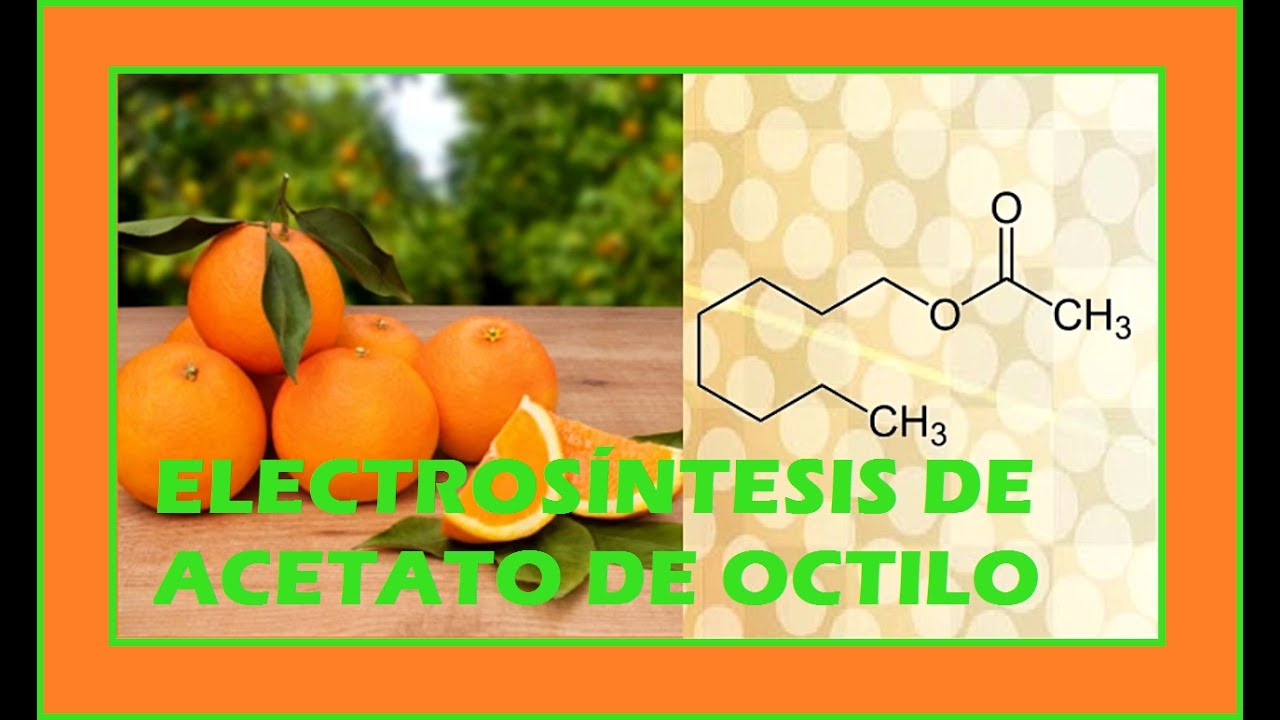 Electrosíntesis De Acetato De Octilo - YouTube