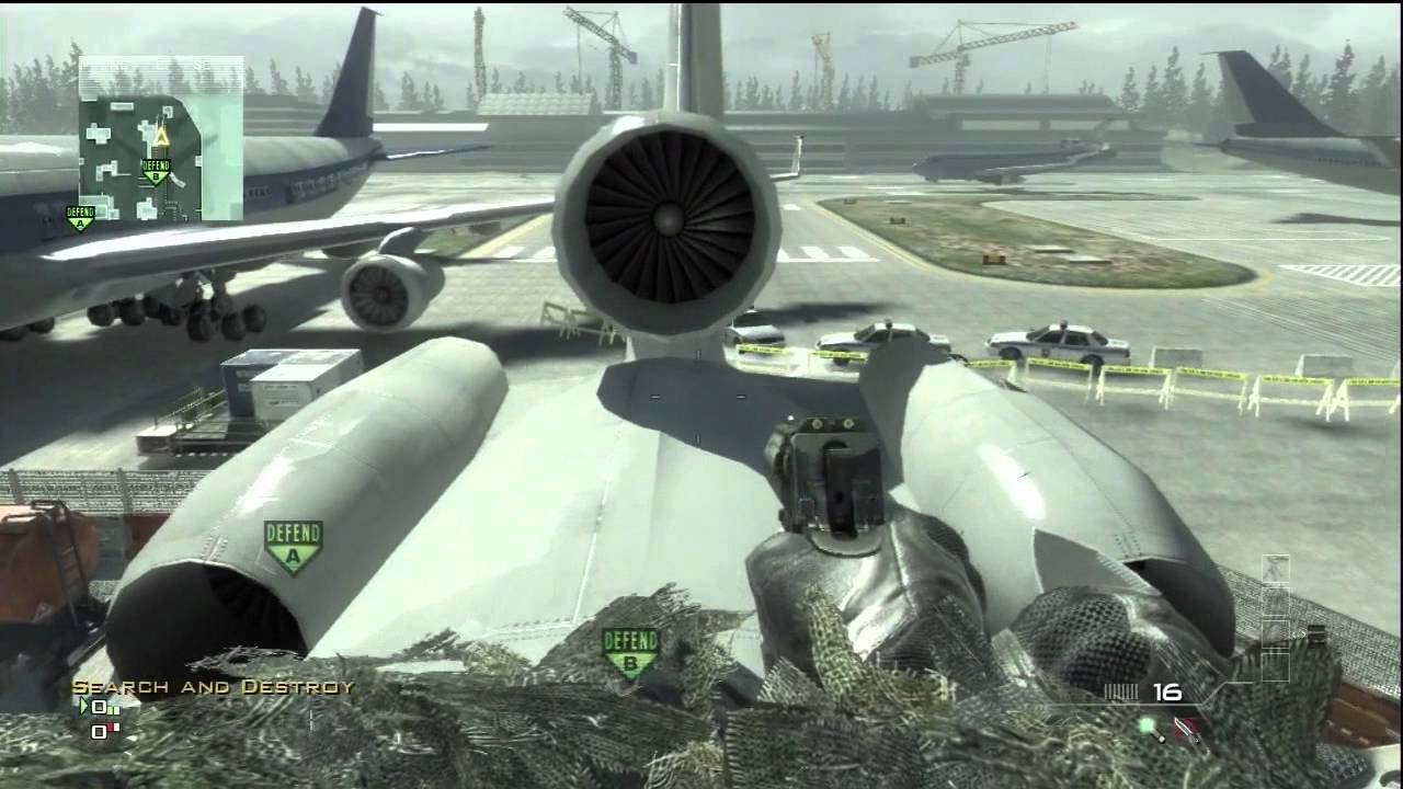 How To Get On The MW3 Plane - YouTube