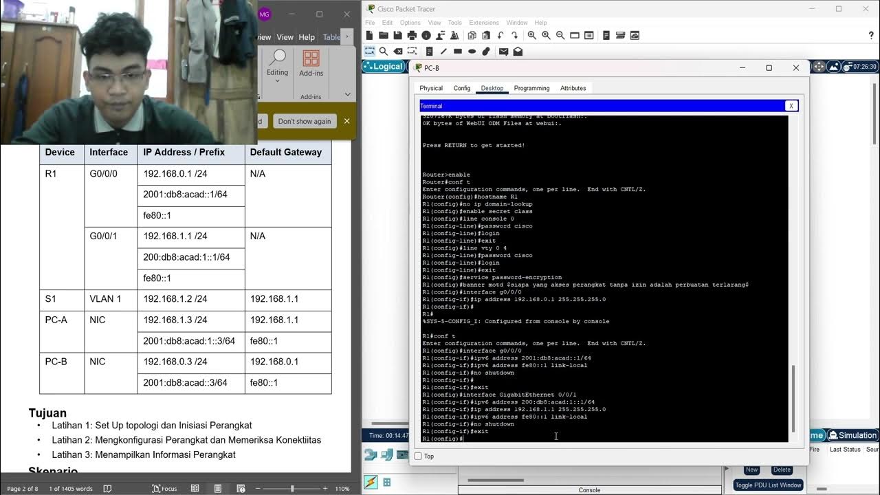 TP Modul 3_Membangun Jaringan Switch dan Router - YouTube