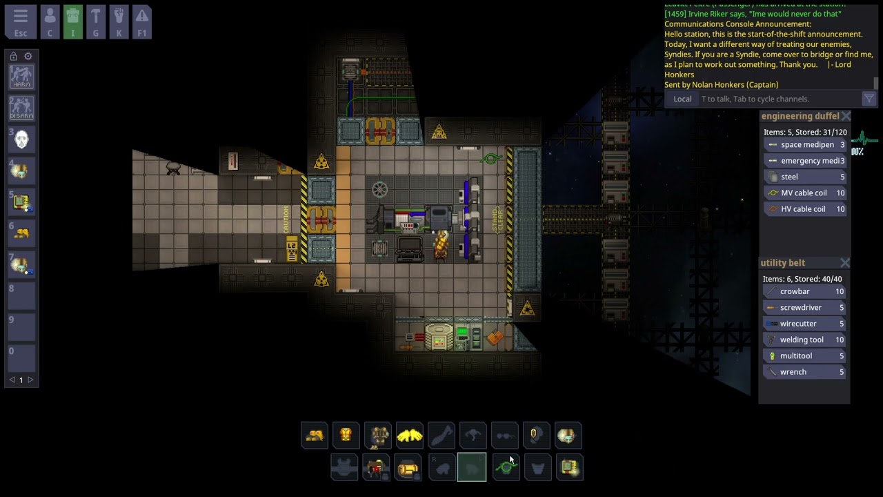 Space Station 14 - Setting up AME and Singularity Generator - YouTube