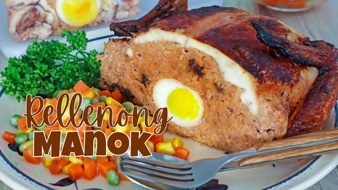 Rellenong Manok | Filipino-style Stuffed Chicken - YouTube