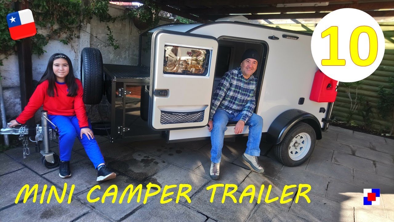 Mini Camper Trailer - YouTube