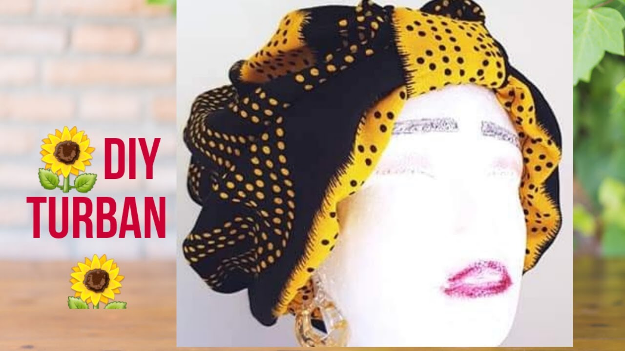 How to make Turban|| Fabric Turban - YouTube