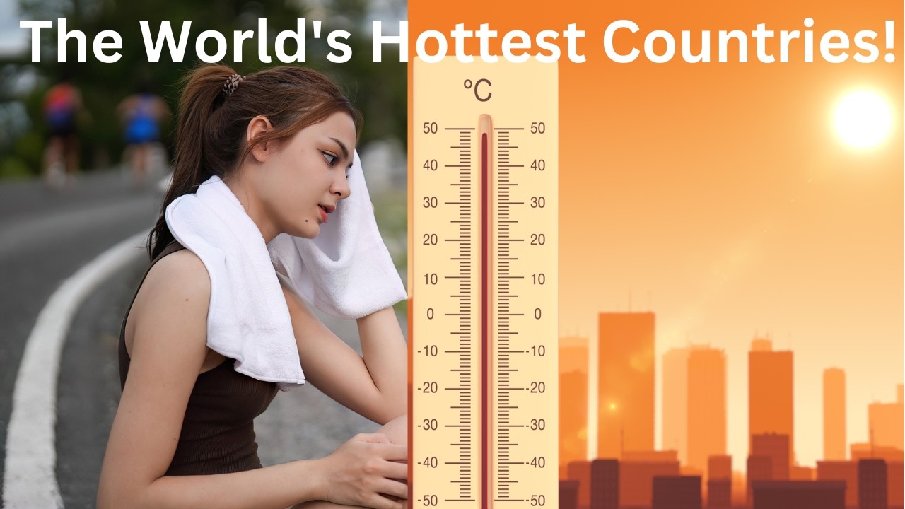 You Won't Believe How Hot These Countries Get! 🔥🌡️ | The 10 Hottest ...