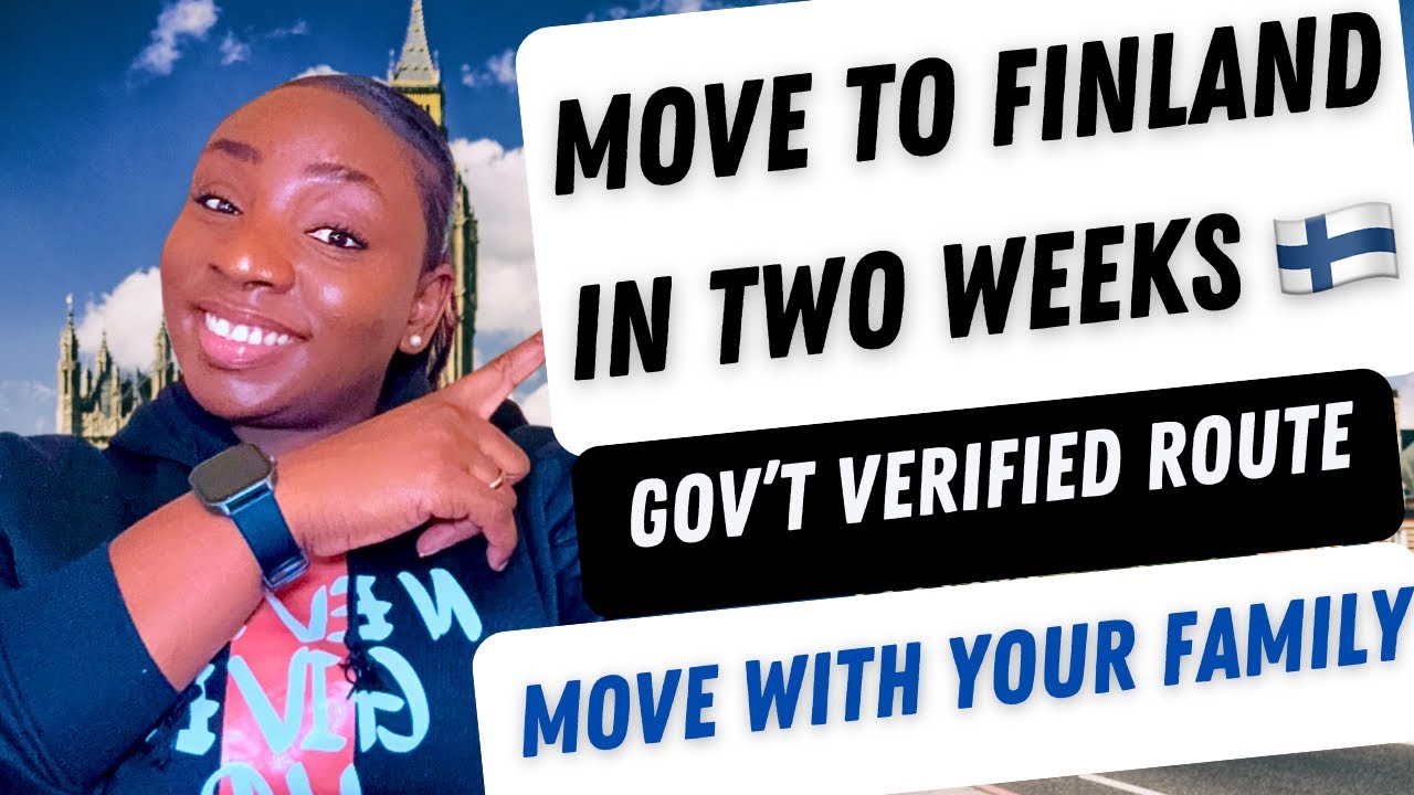 HOW TO MOVE WITH YOUR FAMILY TO FINLAND IN TWO WEEKS || Step by step ...