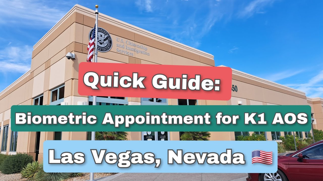 Step-by-Step Biometric Appointment Guide for K1 Visa AOS|October 7 ...